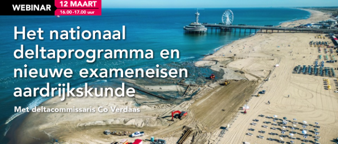 Webinar: Het nationaal Deltaprogramma en de nieuwe exameneisen ...