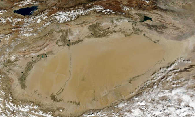 De vorming van China's grote woestijnen | Geografie.nl